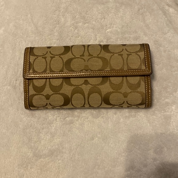 Coach | Bags | Coach Large Wallet | Poshmark